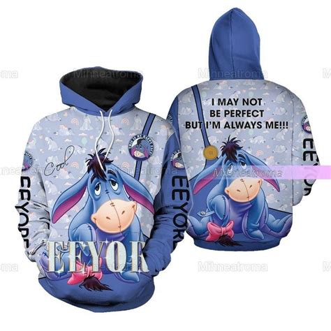 Disney Eeyore Hoodie Winnie The Pooh Aesthetic Hoodie Eeyore Shirt