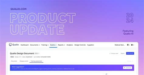Faster Streamlined Quality Processes Powered By Ai In Qualio Molly