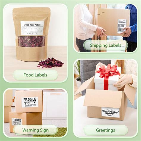 Jadens 3x5 Shipping Labels Fanfold 500 Labels