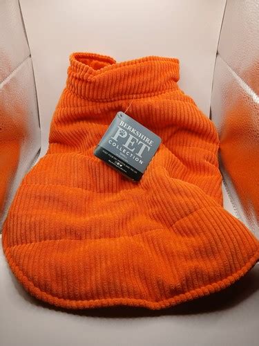 Berkshire Pet Collection Size Small Orange Dog Vest Jacket Ebay
