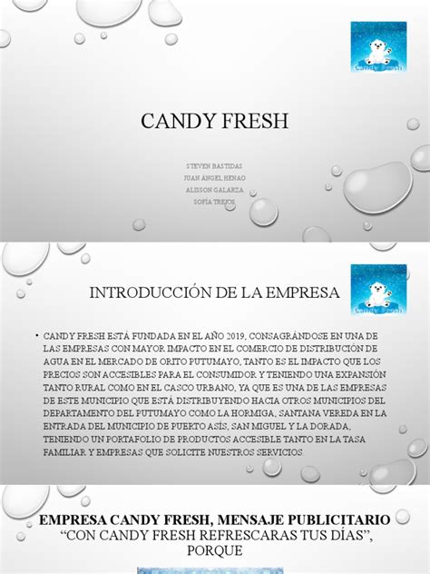 Candy Fresh Pdf Marketing Publicidad