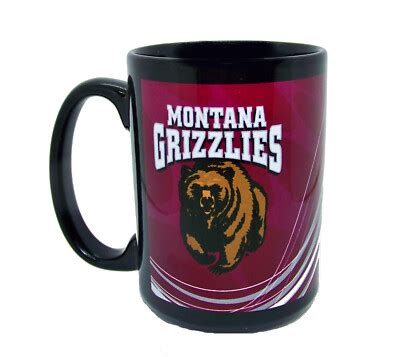 Montana Grizzlies 15 Oz Bear Logo Ceramic Coffee Mug Tea Cup Dynamic