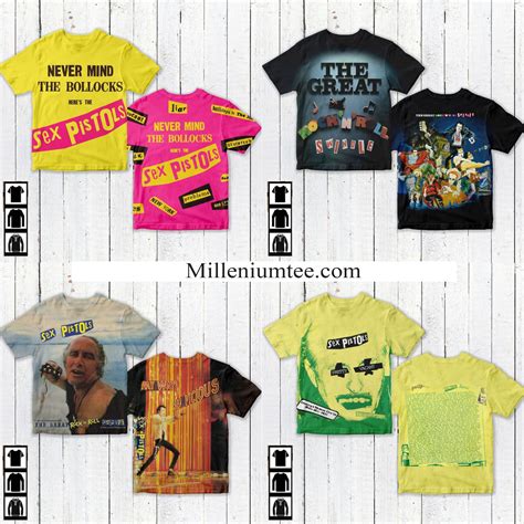 Sex Pistols Millenium Tees