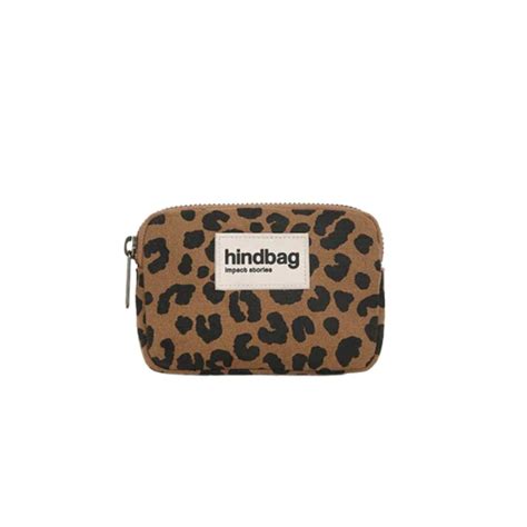 Hindbag Lili Portemonnee Luipaard Cinnamon