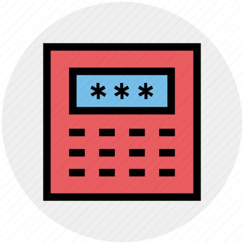 Atm Atm Code Atm Machine Automated Teller Machine Passcode Icon