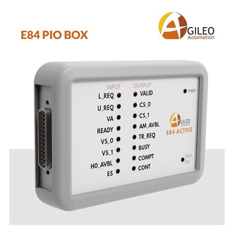 Agileo Automation Launches The E84 Pio Box For The Enhanced Compliance