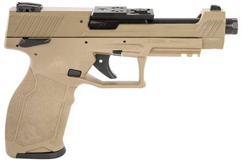 Taurus Tx22 Competition 22 Lr Fde Rimfire Pistol W Threaded Barrel And