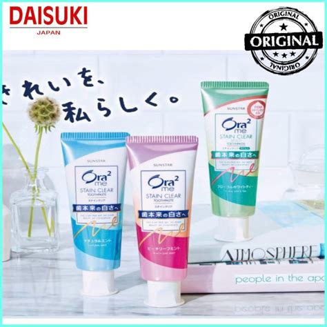 Ora2 Me Quasi Drug Stain Clear Toothpaste Lazada Ph