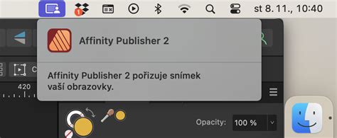 Affinity Publisher 2 Is Taking A Screenshot Of Your Screen V2 Bugs Found On MacOS Affinity