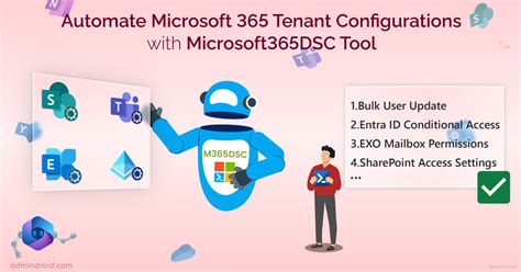 automate microsoft 365 administration tasks