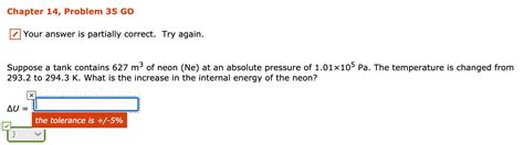 Solved Chapter 14 Problem 35 Go Your Answer Is Partially