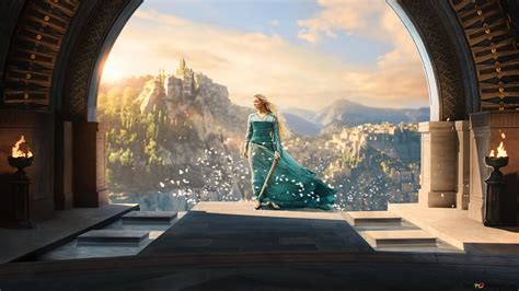 Galadriel From The Lord Of The Rings The Rings Of Power Series 4k