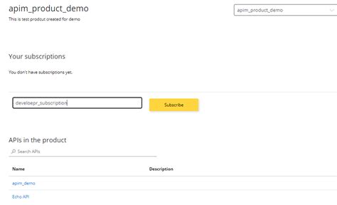 developer portal overview azure api management apim