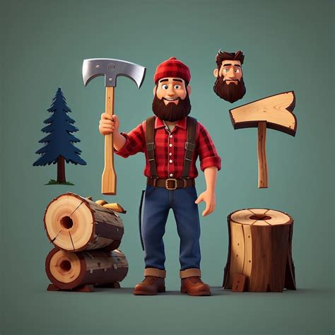 Page 7 8 000 Logo Lumberjack Pictures