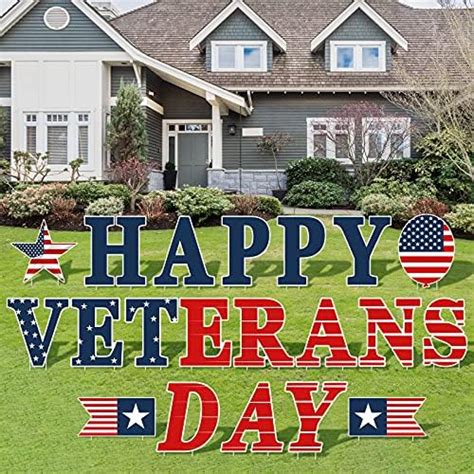 Big Dot Of Happiness Thank You Veterans Support Our Troops Yard Sign Lawn