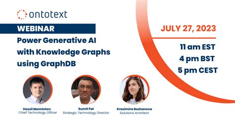Power Generative Ai With Knowledge Graphs Using Graphdb Ontotext