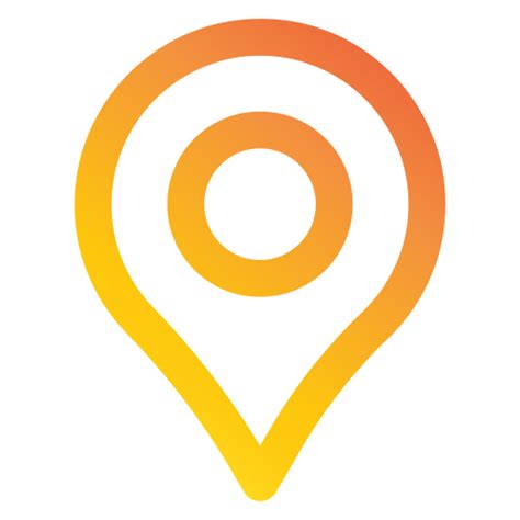 Pin Generic Gradient Icon