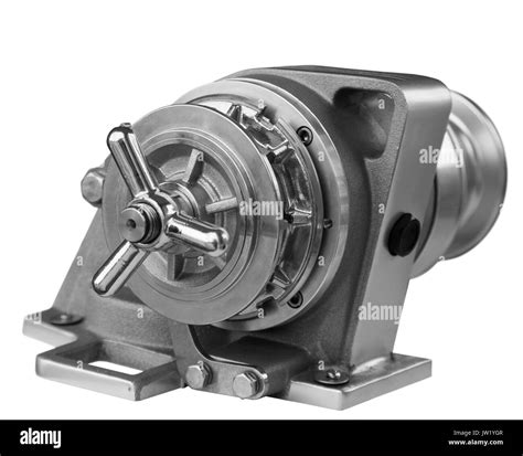 New Horizontal Anchor Windlass With Electric Motor Close Up Stock