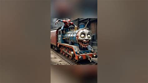 Spider Thomas Train Monster Scary Cursed Thomas The Train Tank Engine