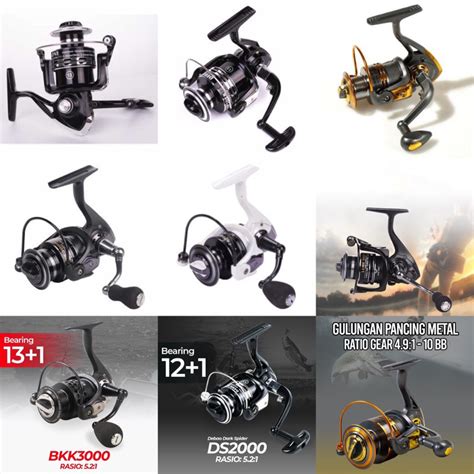 Jual Ril Pancing Gulungan Pancing Reel Pancing Cs4000 Cs5000 Cs3000 Ds4000 Ds3000 Ds2000 Db3000
