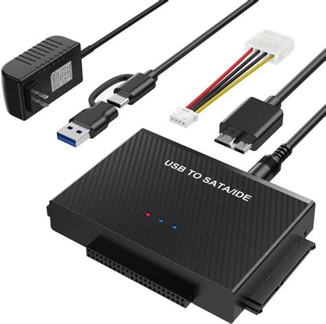 Femoro Hard Drive Reader Ide Sata To Usb 30 Usb C