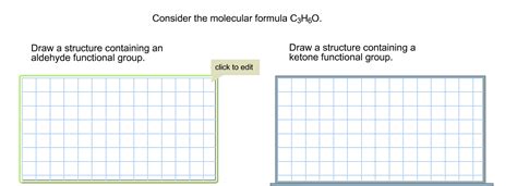 solved consider the molecular formula c3h6o draw a