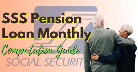 Sss Pension Loan Monthly Computation Guide
