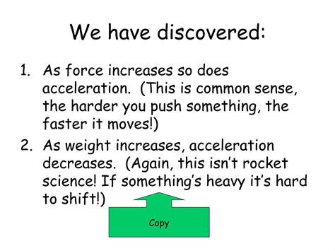 2 3 Force Mass Acceleration Ppt