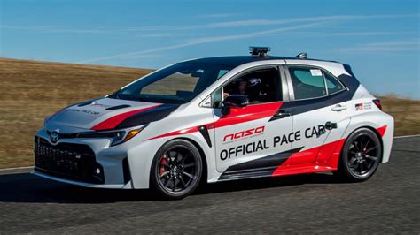Toyota Gr Corolla Nasa Pace Car Roars Back Into The Spotlight At Pri