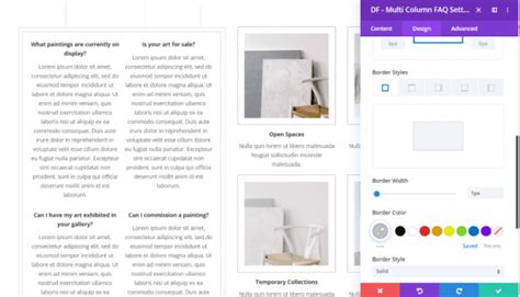 Divi Plugin Highlight FAQ Plugin