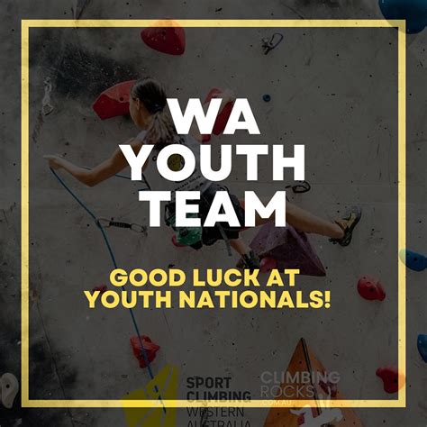 Congratulations Again And The Very Sport Climbing Wa Facebook