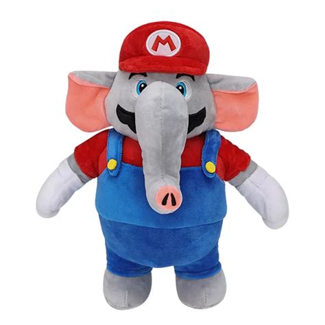 Elephant Mario Plush Mario Town