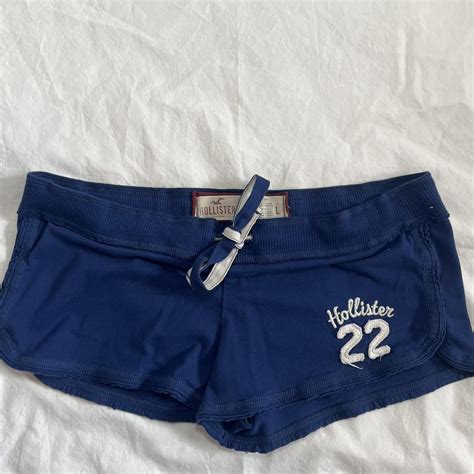Vintage Y2k Hollister 2000s Blue And White Mini Depop 2000s