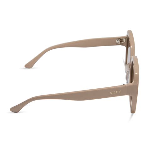 Sloane Square Sunglasses Almond And Brown Gradient Diff Eyewear