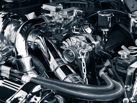 Car Engine Stock Image Image Of Machine Contemporary 23505363