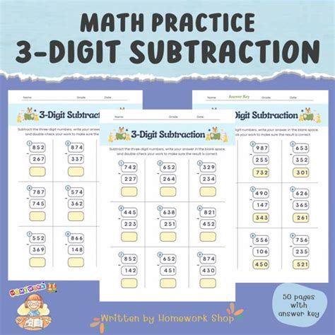 Essential Math Skills Practice Worksheets By Homeworkshop Tpt