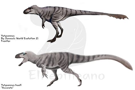 Yutyrannus Vs Unknown Prehistoric Dinosaur