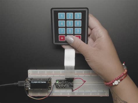 Adafruit Tca8418 Keypad Matrix And Gpio Expander Breakout Stemma Qt Qwiic 4918