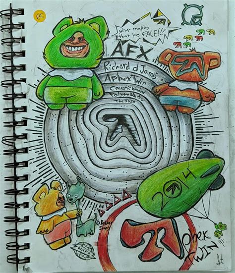 Aphex Twin Compilation Art Raphextwin