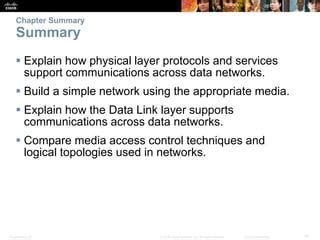 CCNA R S Module 01 Introduction To Networks Chapter 4 PPT