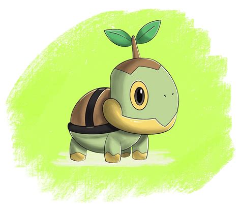 Pokemon Turtwig By The Lazy Animator On Deviantart
