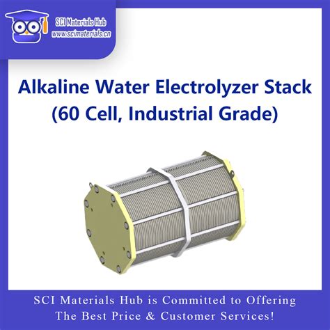 Alkaline Water Electrolyzer Stack 60 Cell Industrial Grade Sci