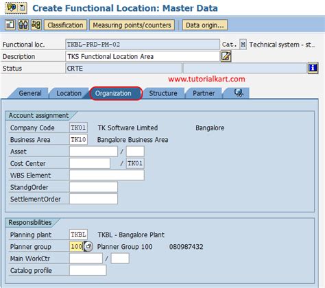 Sap Pm Create Functional Location In Sap Tutorialkart 48 Off