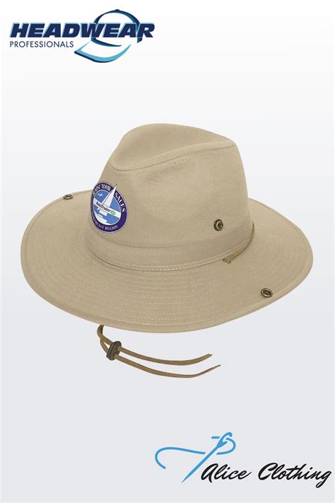 Custom 4275 Safari Cotton Twill Hat Headwear Professionals