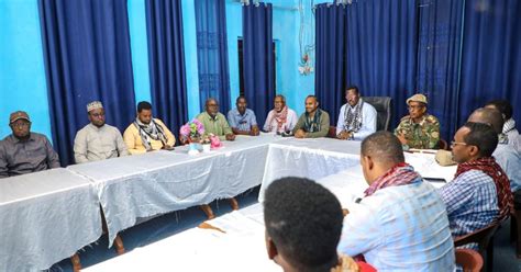 Madaxweynaha Galmudug Iyo Wasiirka Gaashaandhigga Oo Gaaray Magaalada