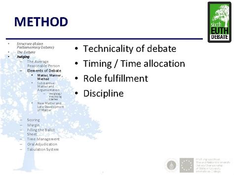 Debate Adjudication Briefing Agenda Structure Asian Parliamentary Debate
