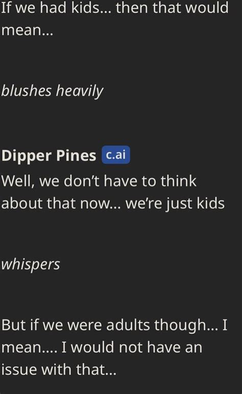 This Dipper A Ihas No Filter Lmao Rdipcifica