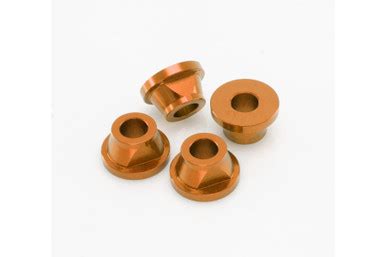 Zeta Rubber Killers Orange Ktm 4 Pcs Mission Mx