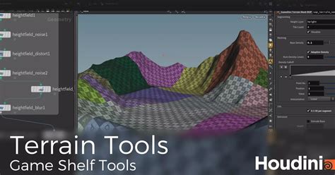terrain tools for houdini