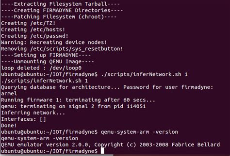 When Building The Qemu Image There Will Be A Timeout Issue Attify Firmware Analysis
